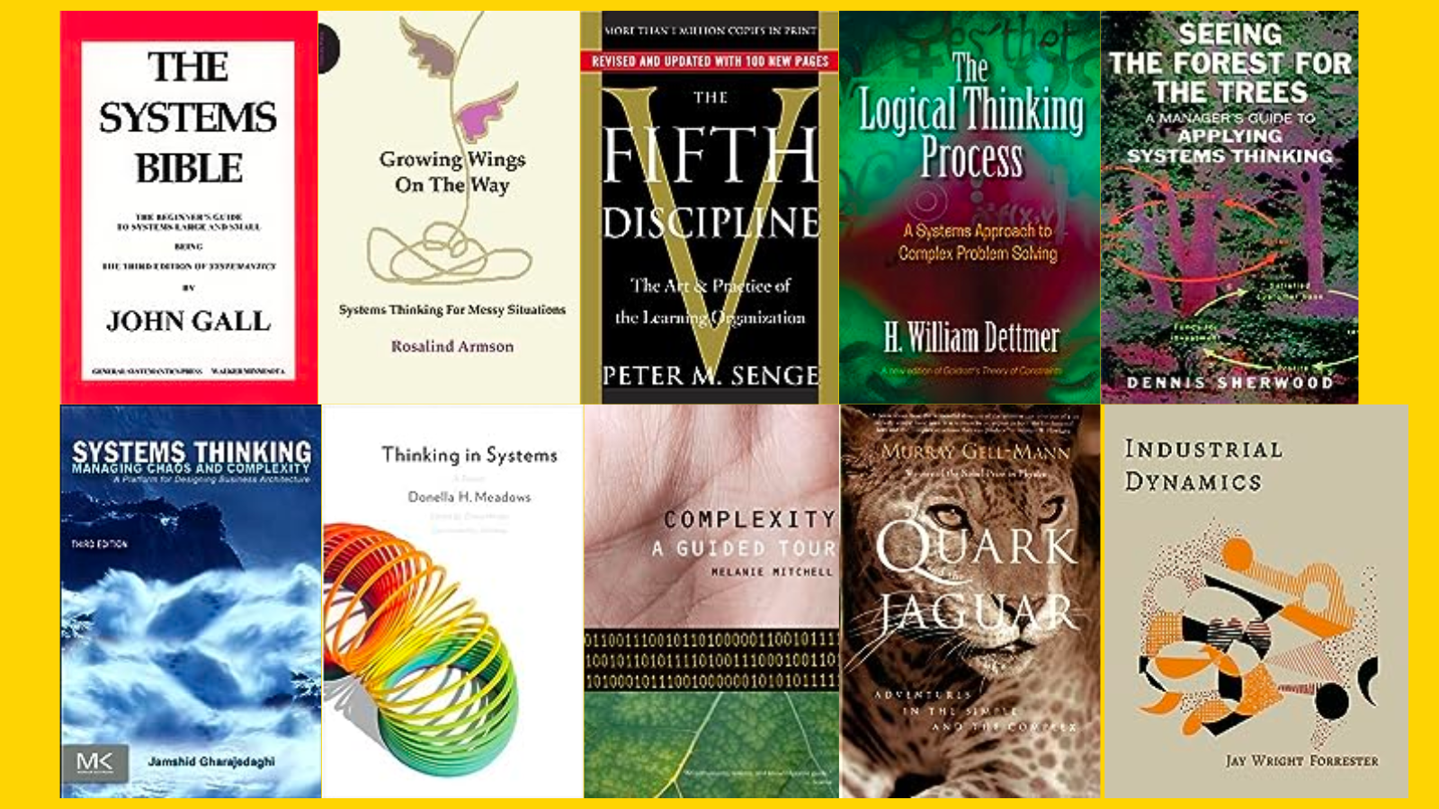 Systems Thinking Book List for UX & CX Professionals